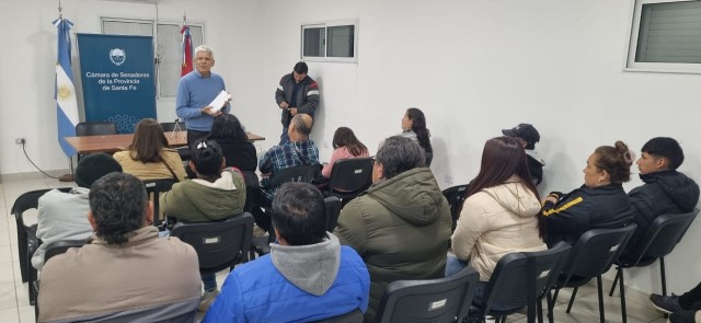 San Javier Nuevo Aporte Del Senador Baucero Para Las Instituciones Intermedias De La Región 