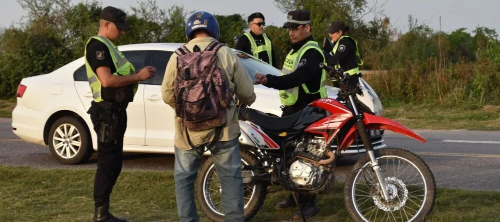 San Javier, Mega Operativo de Control Policial en Motovehículos. Se Intenta Poner Orden al ...